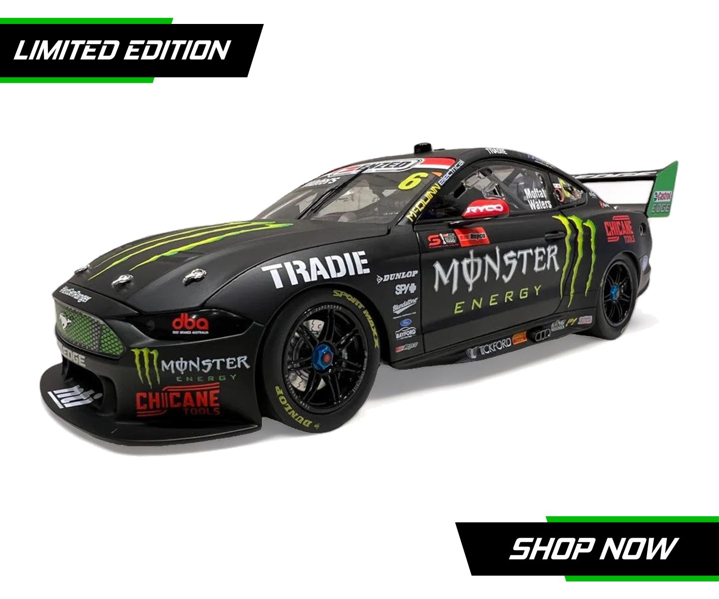 Supercars Supercar Goes Speedway with Cam Waters #6 Monster Energy Mustang